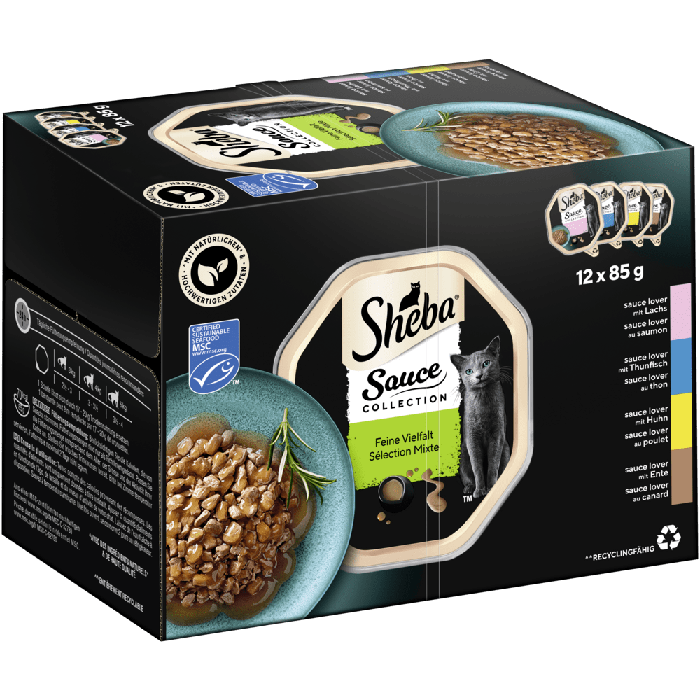 Sauce Lover Feine Vielfalt (MSC) | Sauce Collection | Sheba DE